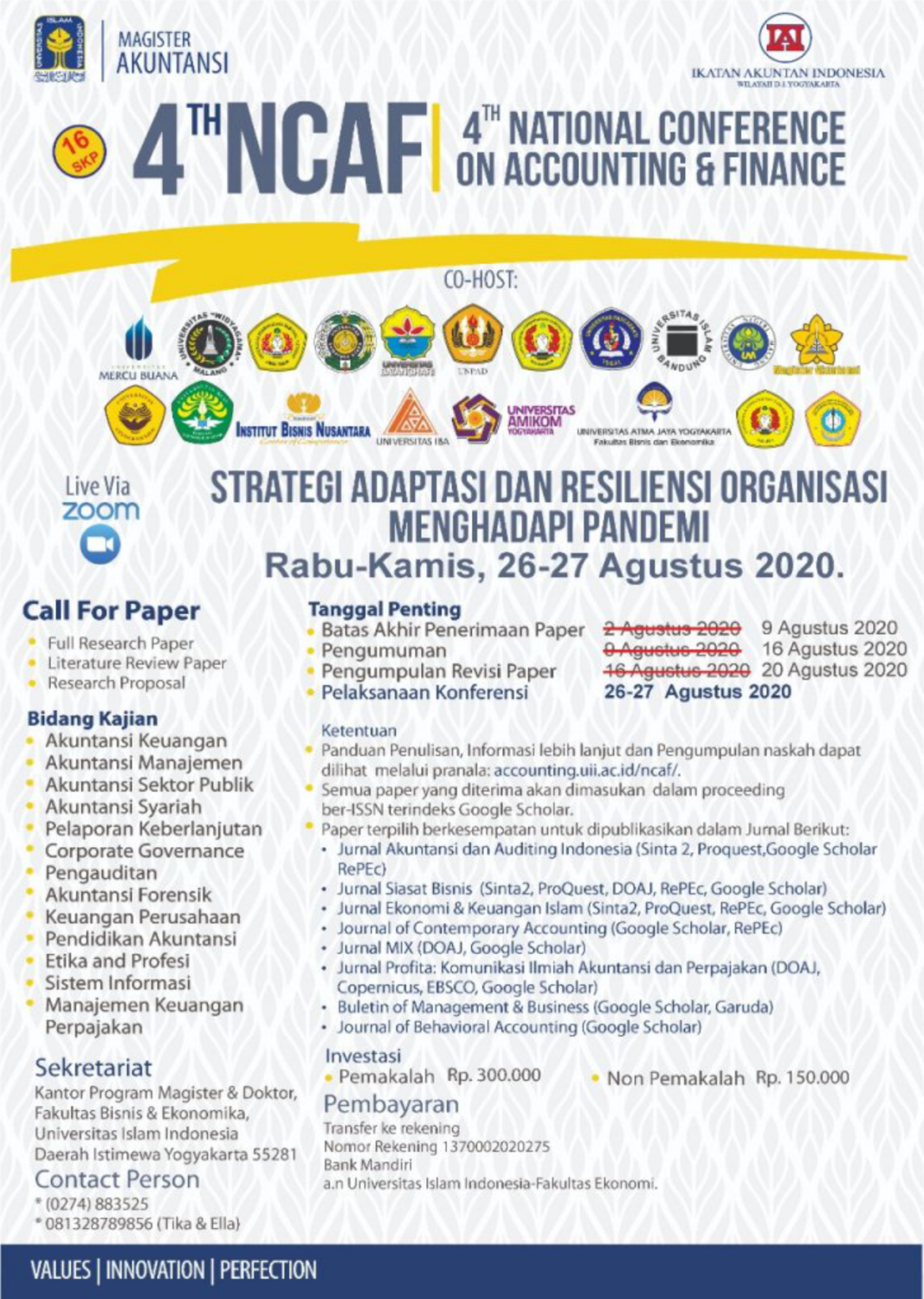 3rdINCAF-8thNCAF - Akuntansi UII