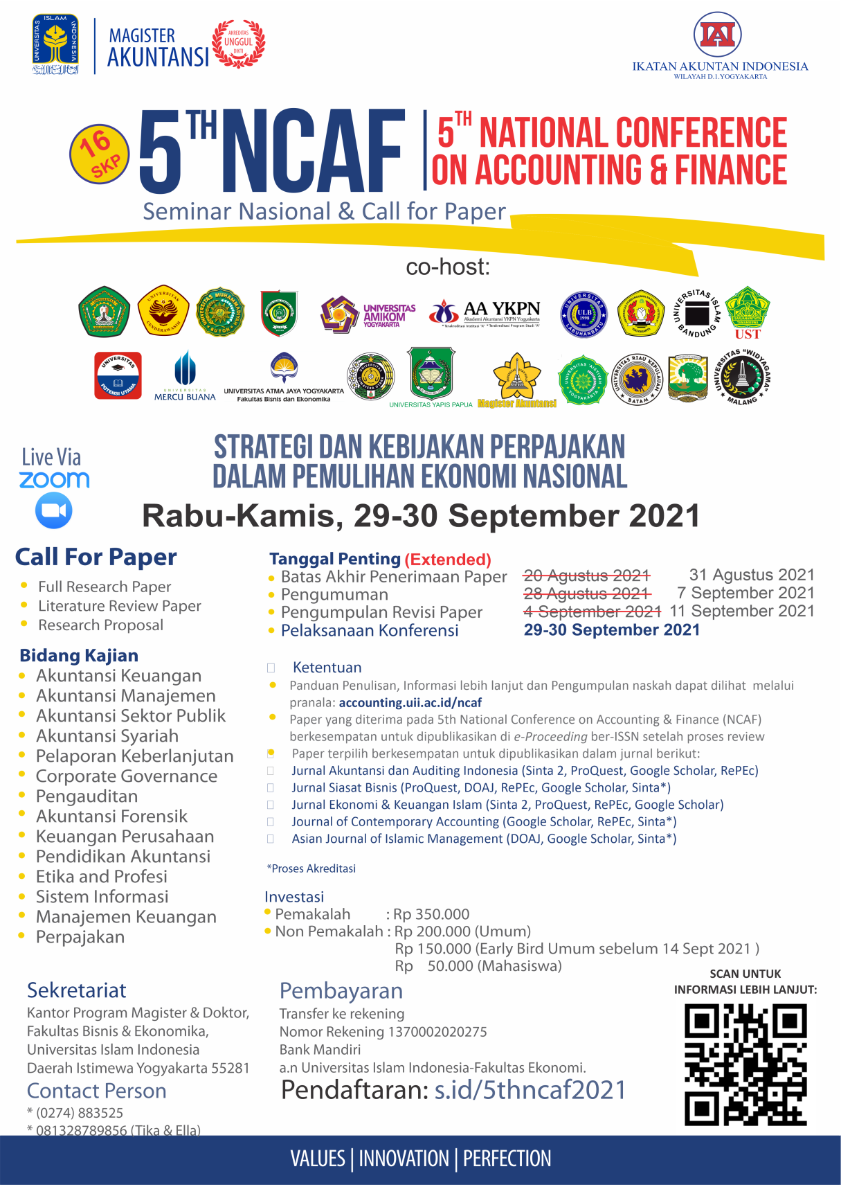 4thINCAF-9thNCAF - Akuntansi UII